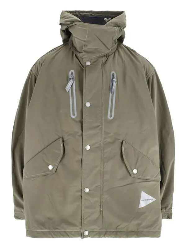 AND WANDER Fishtail Octa Jacket - Green
