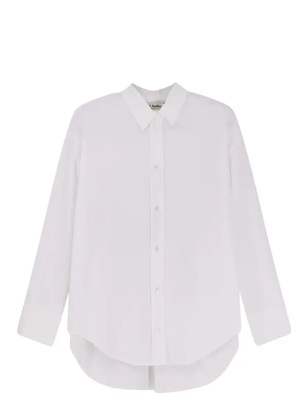 Max Mara Smmadele Cotton Shirt - White