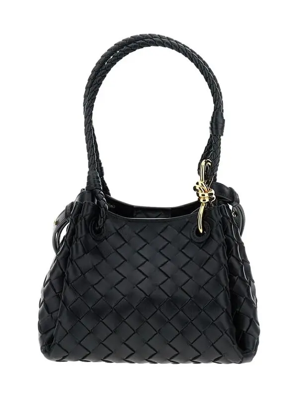 Bottega Veneta Small Parachute Bag - Black