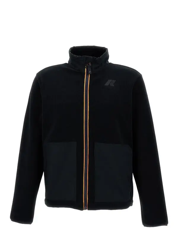 K-WAY Bourg Fleece Jacket - Black
