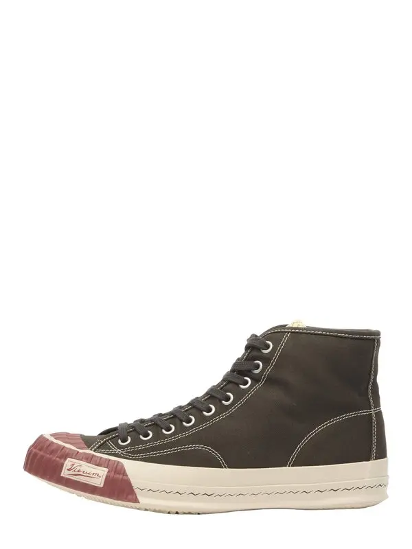 Visvim Skagway Hi Alta Sneakers - Black