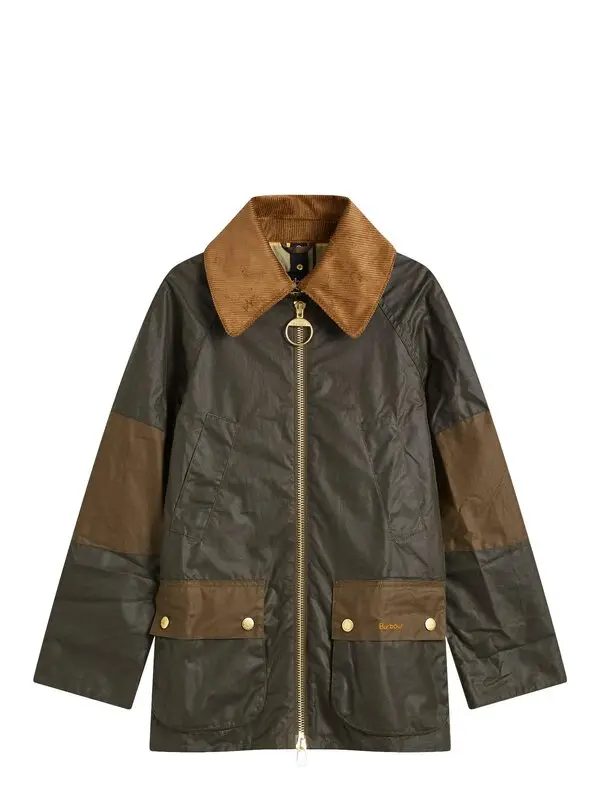 Barbour Allerston Wax Jacket - Archive Olive/beech/ancient