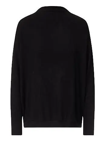 Eberjey Cozy Time Mockneck Modal-jersey Top - Black