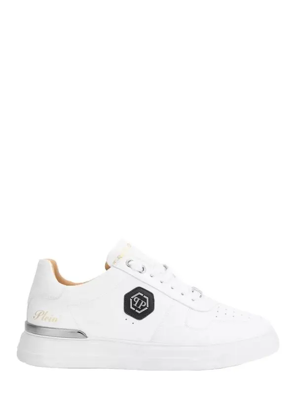 Philipp Plein T-rex Logo-plaque Sneakers - White