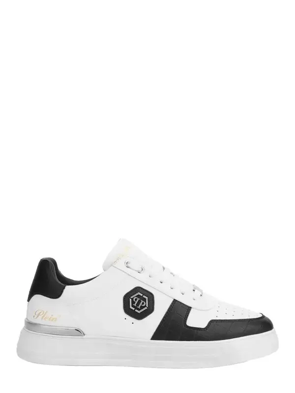 Philipp Plein Logo-plaque Sneakers - White