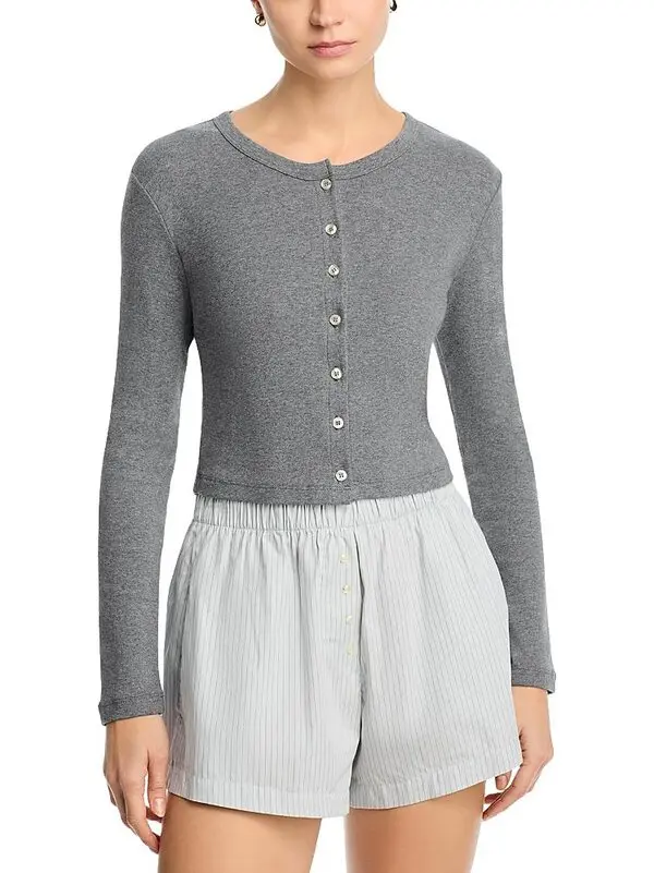 LESET Nando Cardigan - Granite