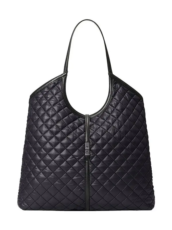 Mz Wallace Astor Large Quilted Tote Bag - Black/black