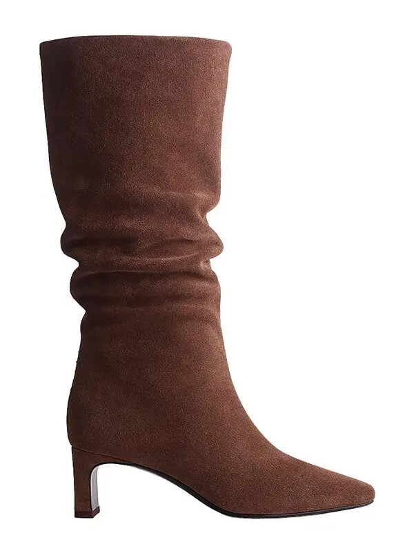 Rag & Bone Astor Suede Boots - Mocha Suede