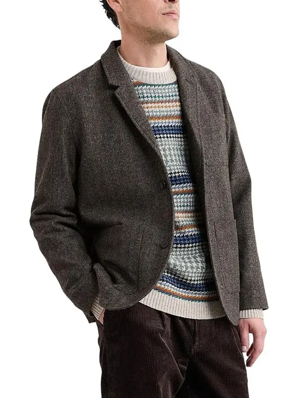 SEASALT CORNWALL Pelynt Blazer - Bronn Burnt Wood