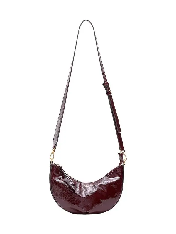 Rag & Bone Alix Leather Crossbody - Blackberry