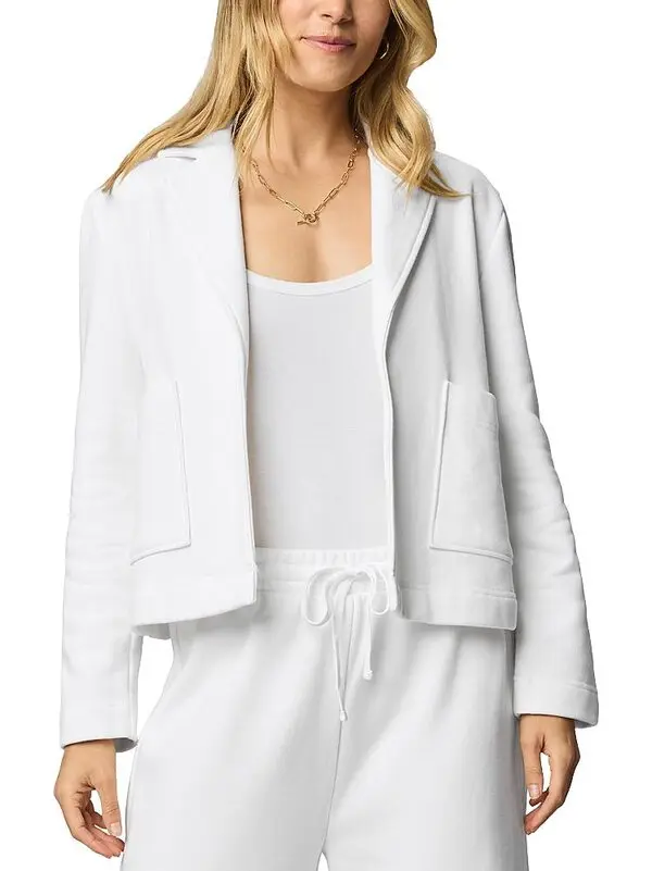 Splendid Matilda Terry Blazer - White