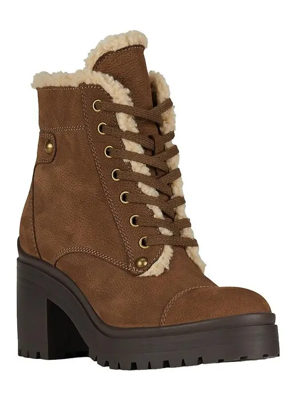 Jeffrey Campbell Scaveng Hiker Boots - Tan/beige