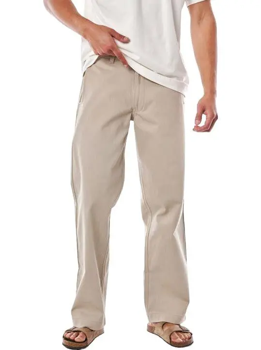 LEISURE LAB Dune Pant - Pebble