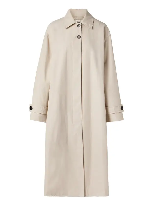 THE ROW Lolana Shell Trench Coat - Ivory
