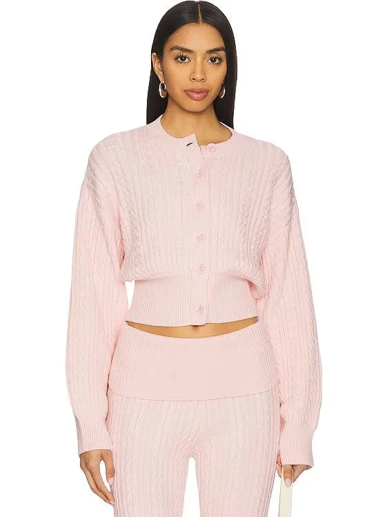 LOVERS AND FRIENDS Bessie Cardigan - Light Pink