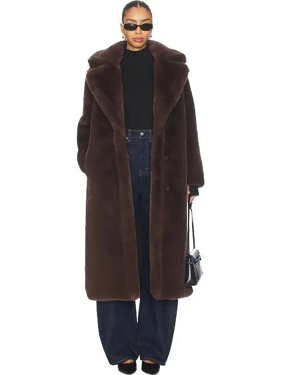 Sam. Maddox Coat - Brown