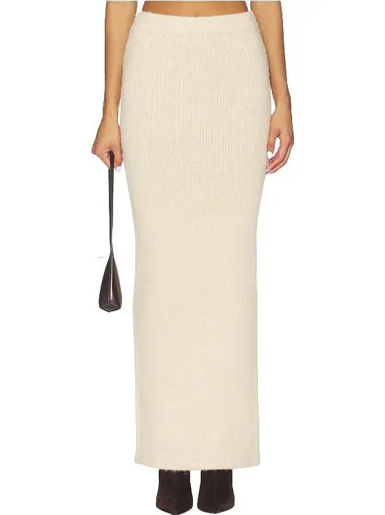 SNDYS Winnie Maxi Skirt - Cream