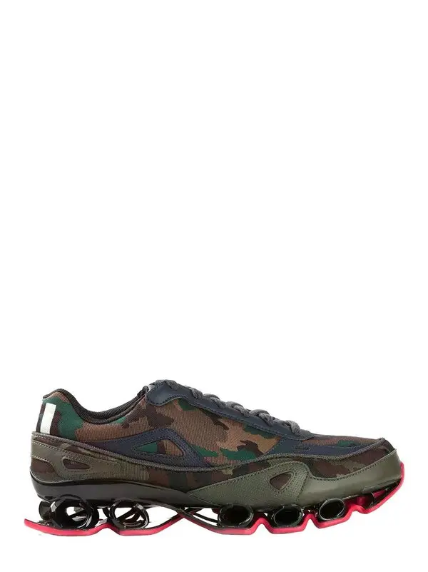 Adidas X Raf Simons Bounce Sneakers - Green
