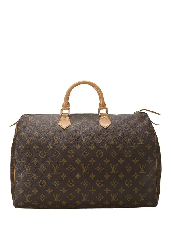 LOUIS VUITTON Monogram Speedy 40 - Brown