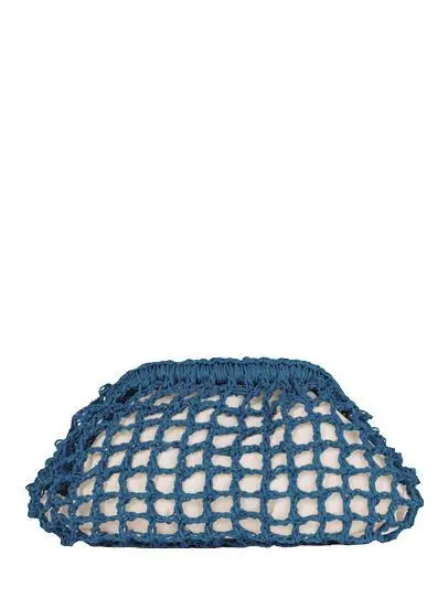 TIN MARIN Ola Crochet Clutch - Sea