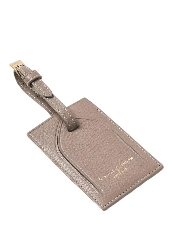 ASPINAL OF LONDON Hudson Luggage Tag - Neutral