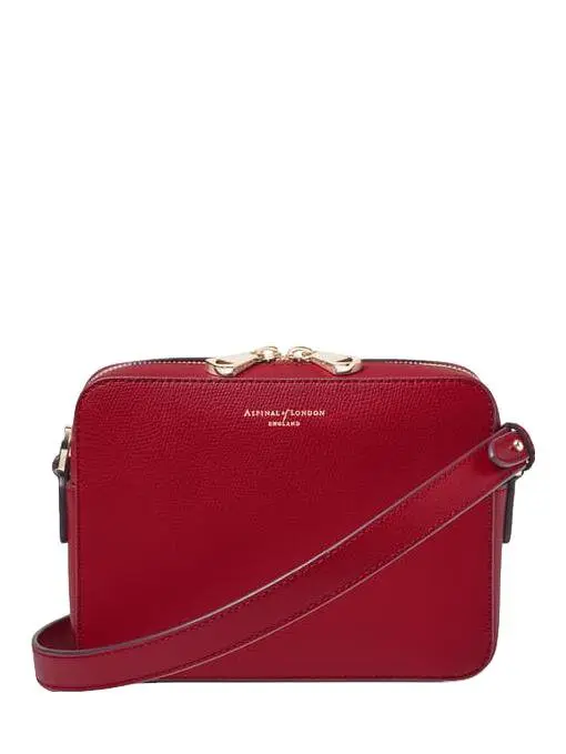 ASPINAL OF LONDON Camera Crossbody Bag With Interchangeable Straps - Red
