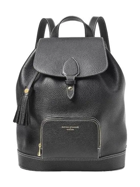 ASPINAL OF LONDON Hudson Small Backpack - Black