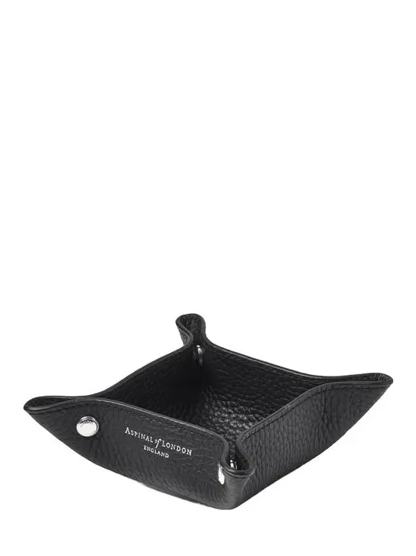 ASPINAL OF LONDON Mini Soft Tidy Tray - Black