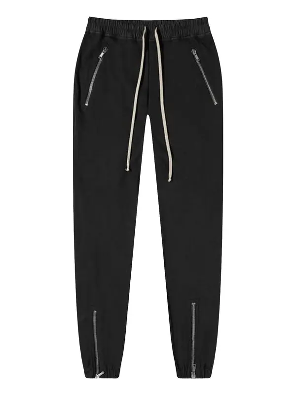 Rick Owens Tecutal Zipped Track Pant - Black