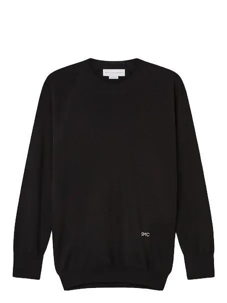 Stella McCartney Long-sleeve Compact Knit Top - Black