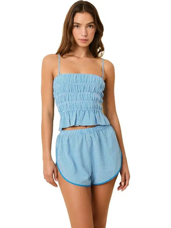 Solid & Striped Delilah Convertible Tube Top - Blue