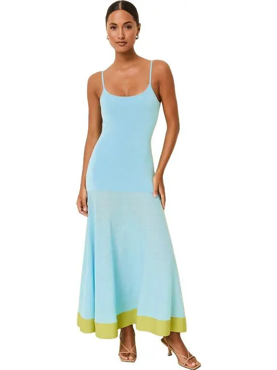 Solid & Striped Tess Maxi Dress - Blue