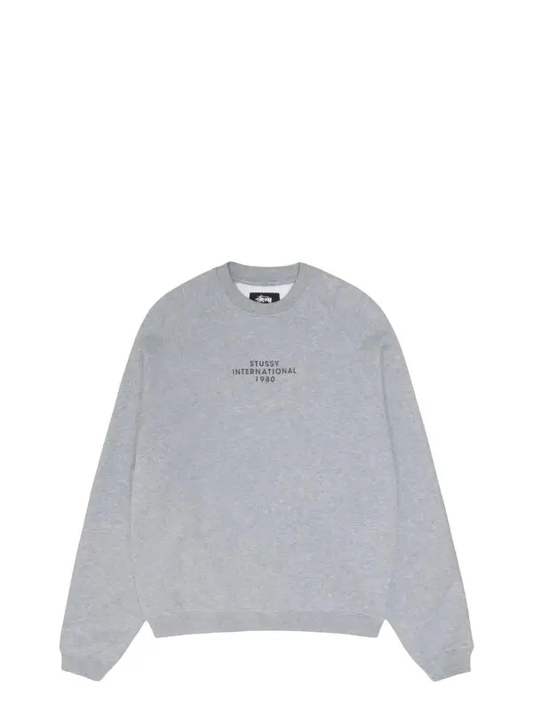 StÜssy Raglan Sleeve Crewneck - Grey