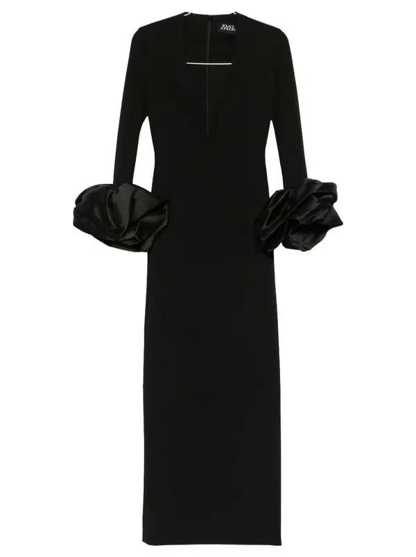 Solace London Valerie Maxi Dress - Black