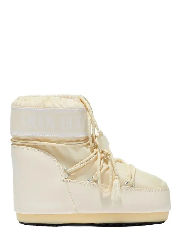 Moon Boot Icon Low Nylon Boots - Cream