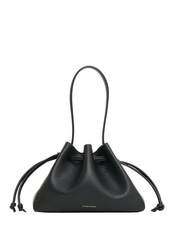 MANSUR GAVRIEL Drawstring Pouchette - Black