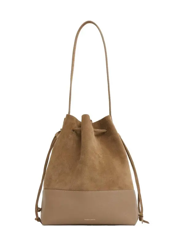 MANSUR GAVRIEL Drawstring Bucket Bag - Anise/anise