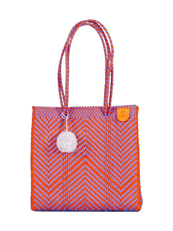 TIN MARIN Woven Tote - Pink