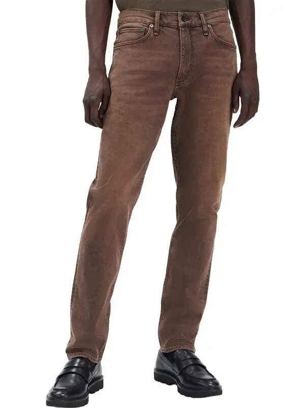 Rag & Bone Fit 2 Authentic Stretch Infuse Slim Fit Jeans - Brownstone