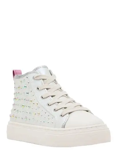 Steve Madden Laurisa High-top Sneaker - White Multi