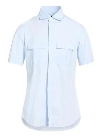 LOW BRAND Shirt Sky Size Cotton - Blue