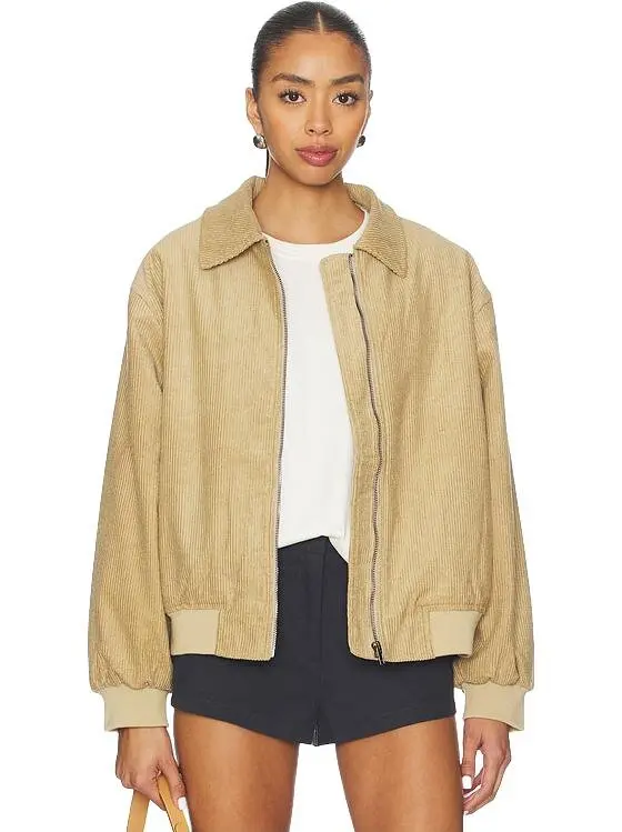Lioness Cou Cou Bomber Jacket - Latte