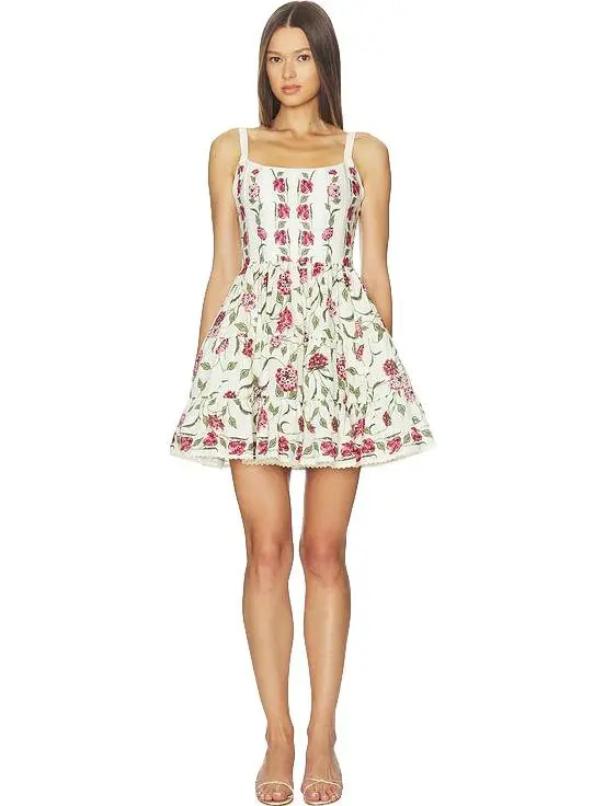 Agua Bendita Granadilla Mini Dress - Multi