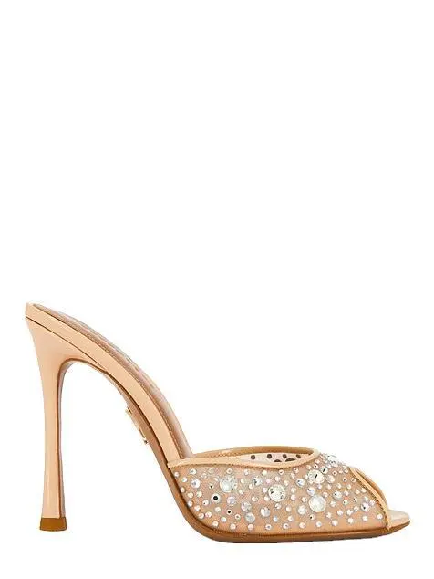 Retrofete Alonia Sandal - Nude & Silver