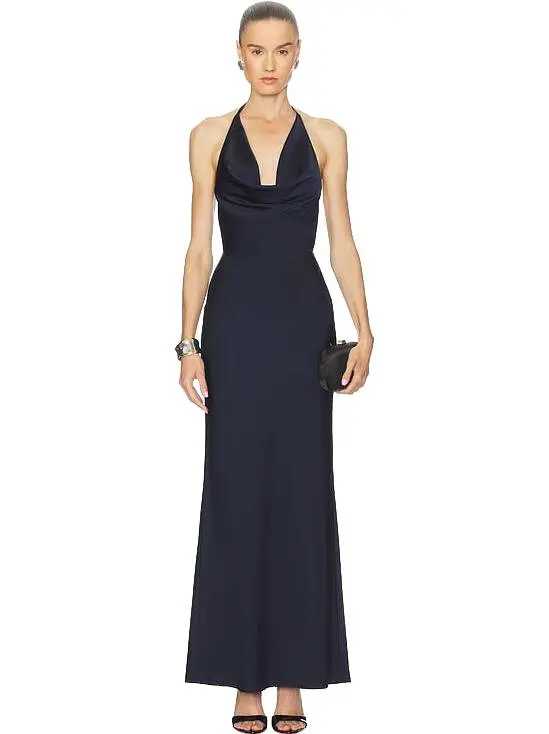 ALL THE WAYS Vivienne Maxi Dress - Navy