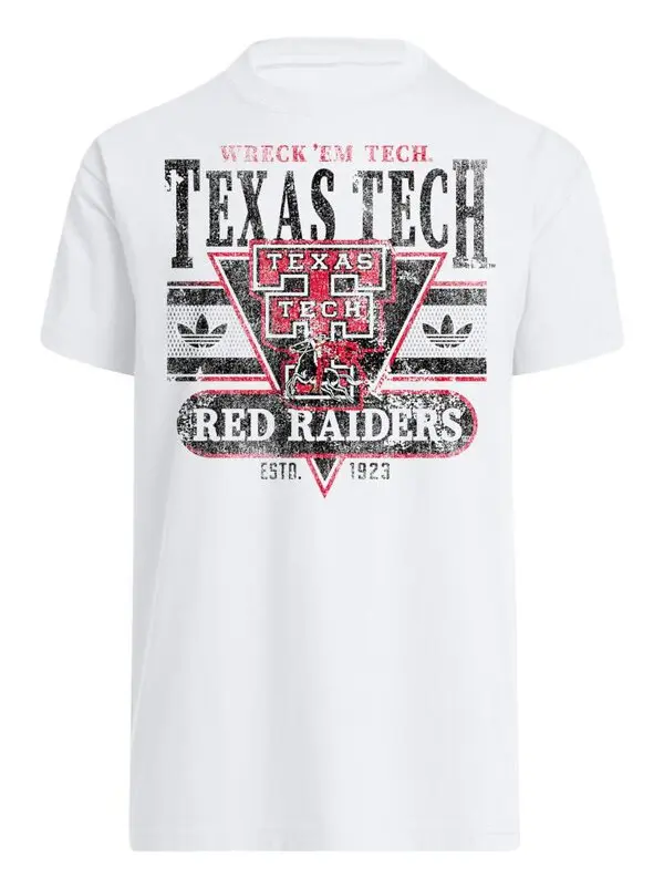 Adidas Texas Tech Red Raiders Originals Graphic T-shirt White - White / Ncaa-txt-7tb