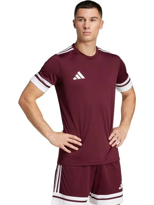 Adidas Squadra 25 Jersey - Team Maroon 2 / White