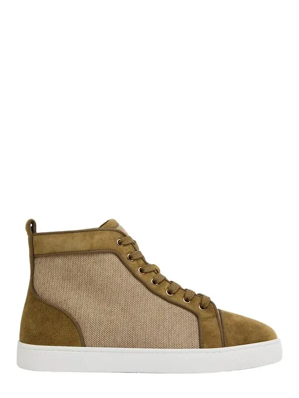 CHRISTIAN LOUBOUTIN Louis High-top Sneakers - Brown