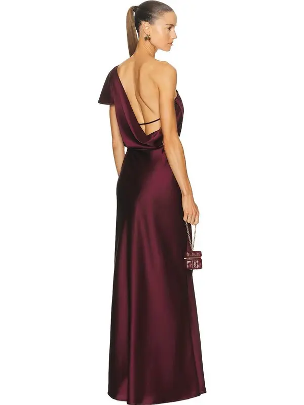 EAVES Svann Gown - Burgundy