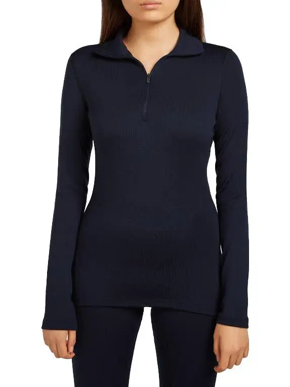 Icebreaker 260 Oasis Tech Merino Wool Half-zip Pullover - Midnight Navy